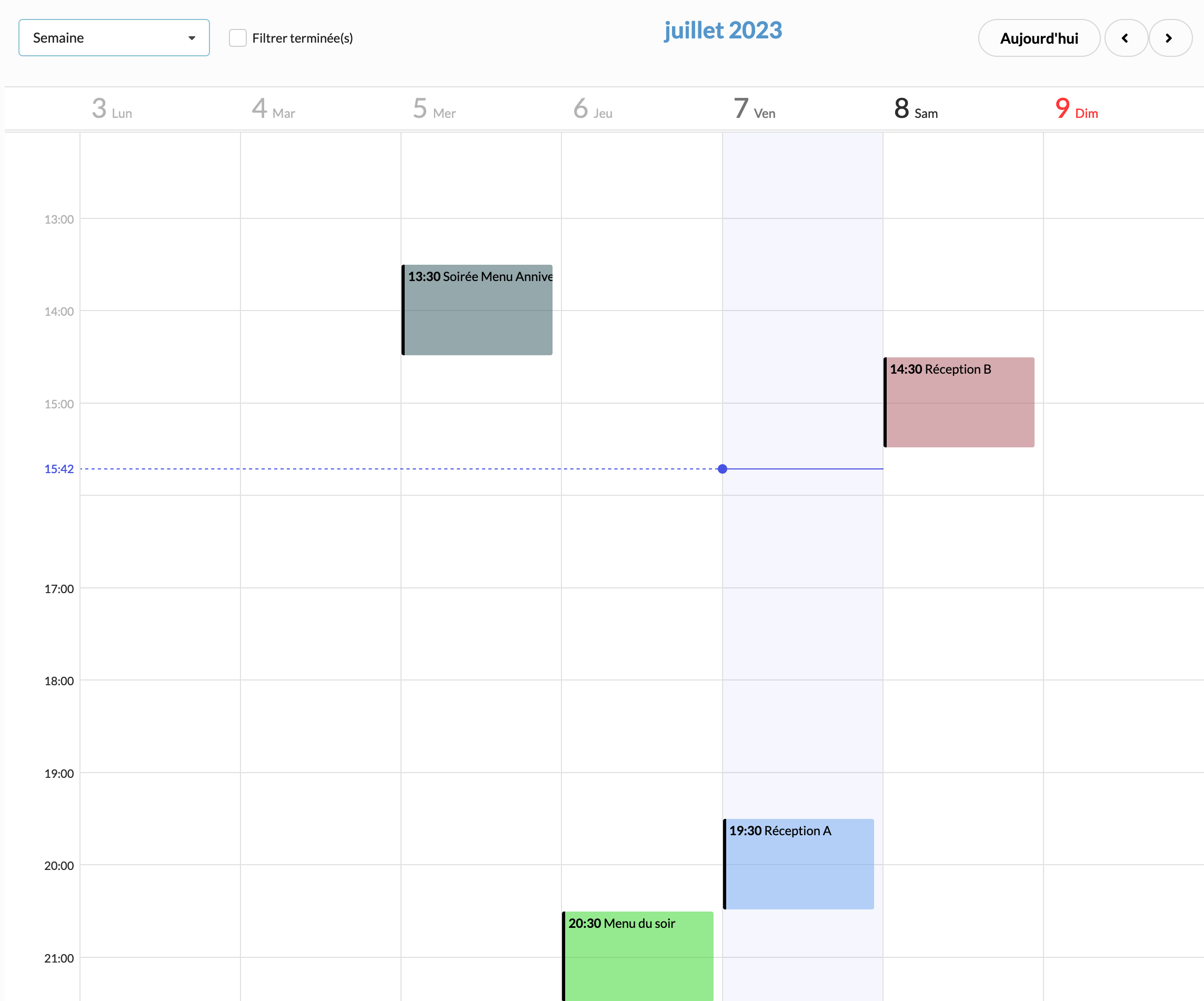 Planifier la production d'un restaurant (calendrier des tâches) - Ratatool